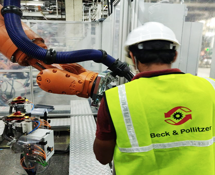 Robotics equipment installation in India | Beck & Pollitzer