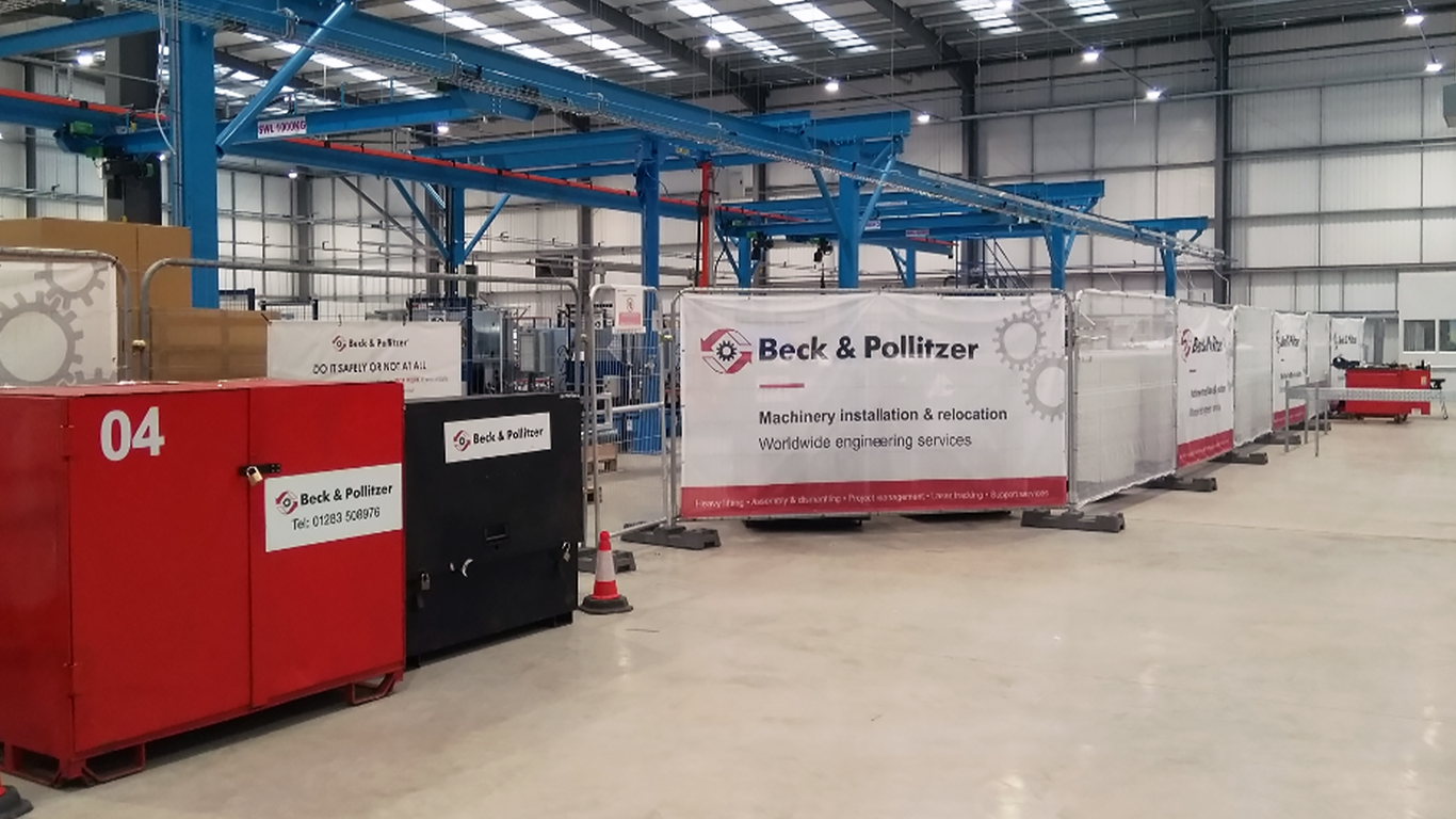 Full turnkey factory relocation project | Beck & Pollitzer