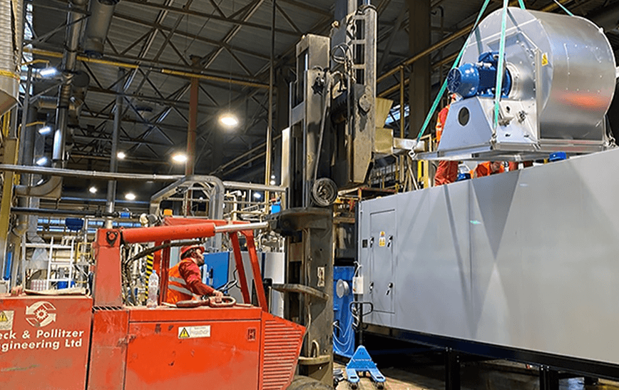 Furnace installation in Russia | Beck & Pollitzer