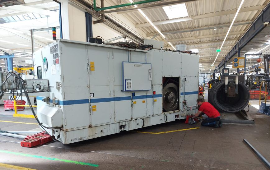 Internal press relocation in Homberg | Beck & Pollitzer